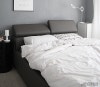 한샘 밀로 침대 유로 401 매트리스로 모던한 그레이 신혼 침실 인테리어 완성 네이버 블로그